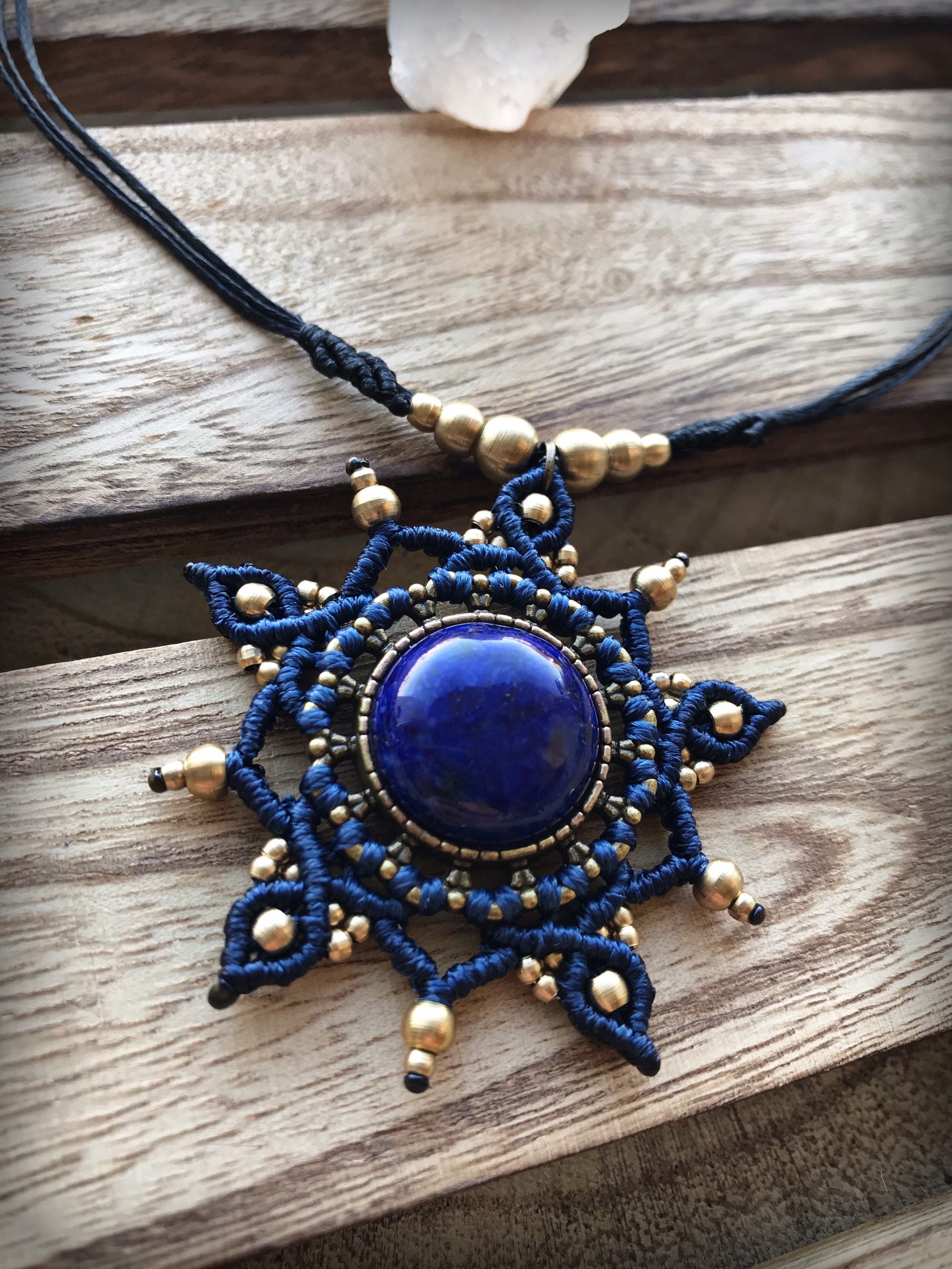 O ChakraSun o neck/throat chakra as a necklace | Etsy