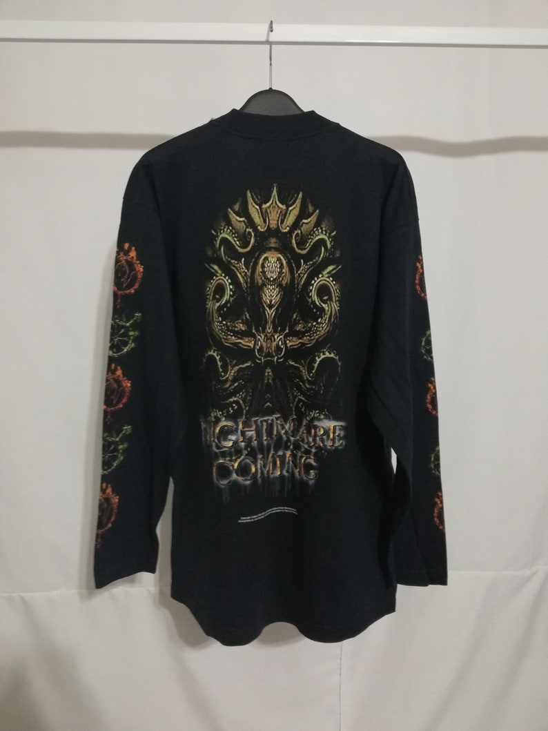 Vintage Cradle of Filth 2000s Shirt Long Sleeve Anthrax Immolation ...