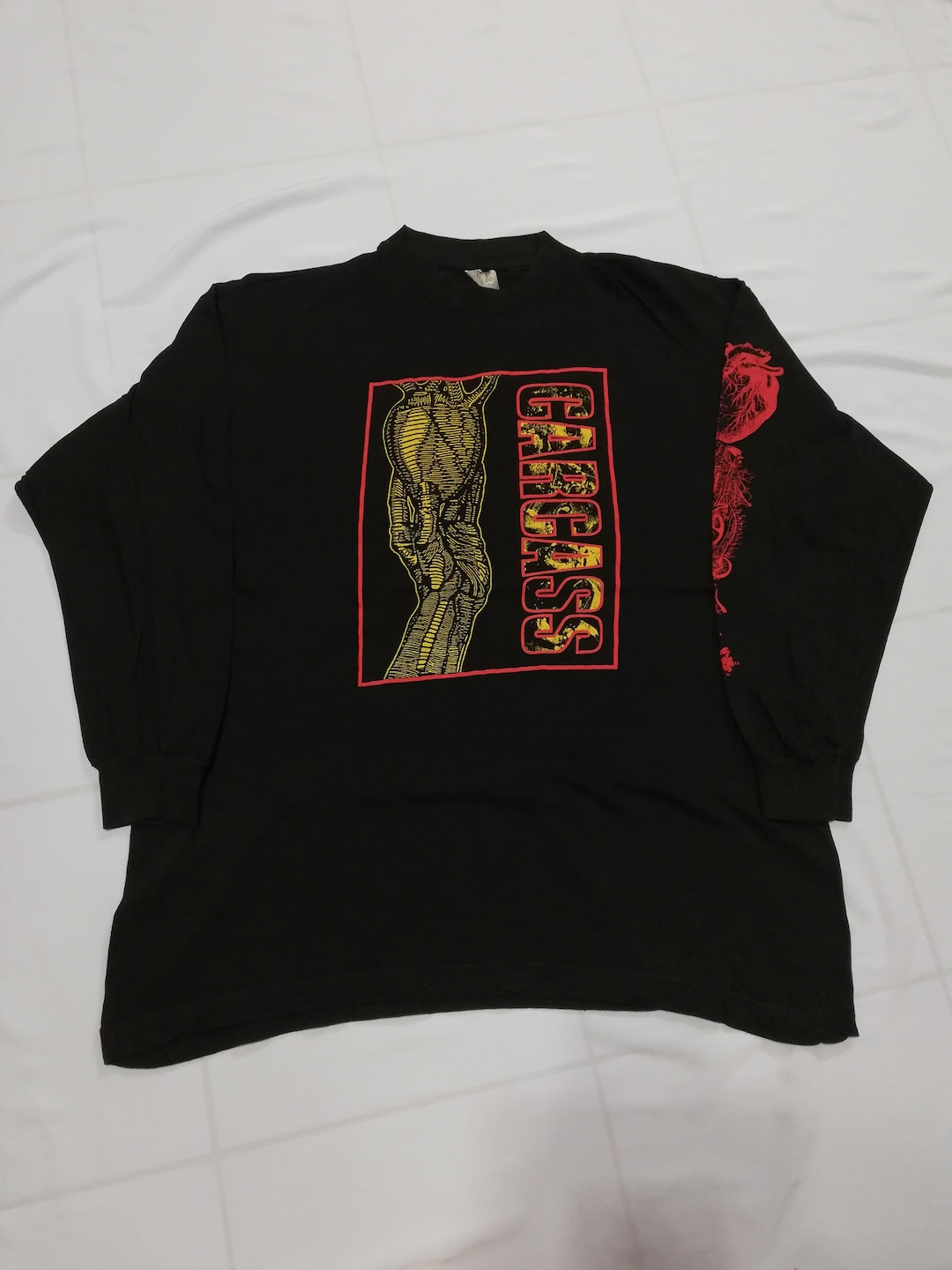 Vintage Carcass Long Sleeve / Napalm Death / Death / Entombed / Cannibal Corpse / Immolation - Etsy