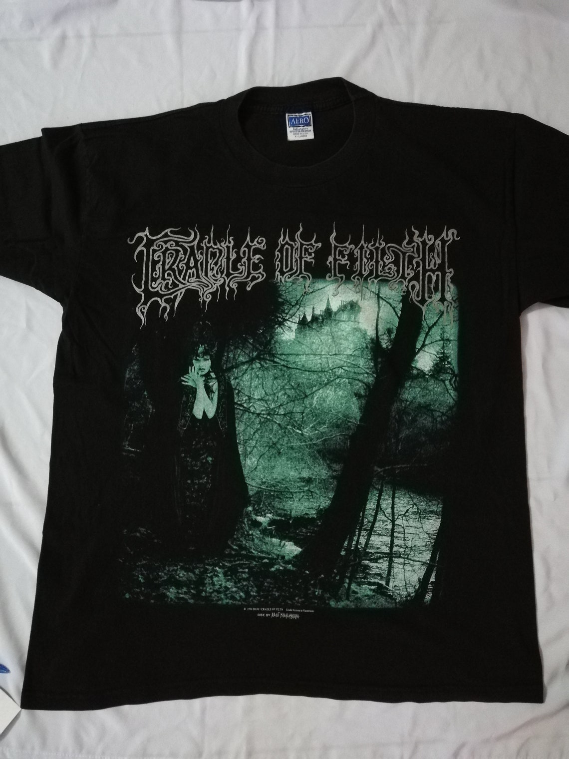 Vintage Cradle of Filth 90s T-shirt / Vampire / Dracula / Darkthrone - Etsy