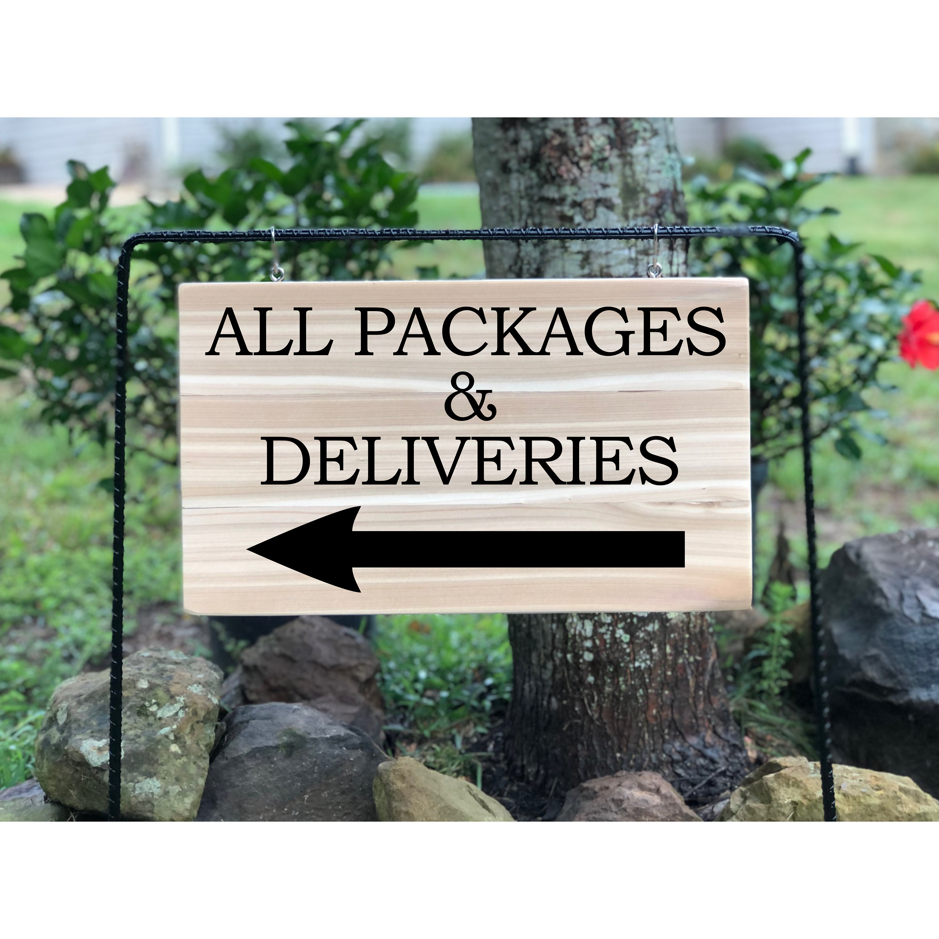 Delivery Sign Sign for Deliveries Sign for Package Drop Off | Etsy