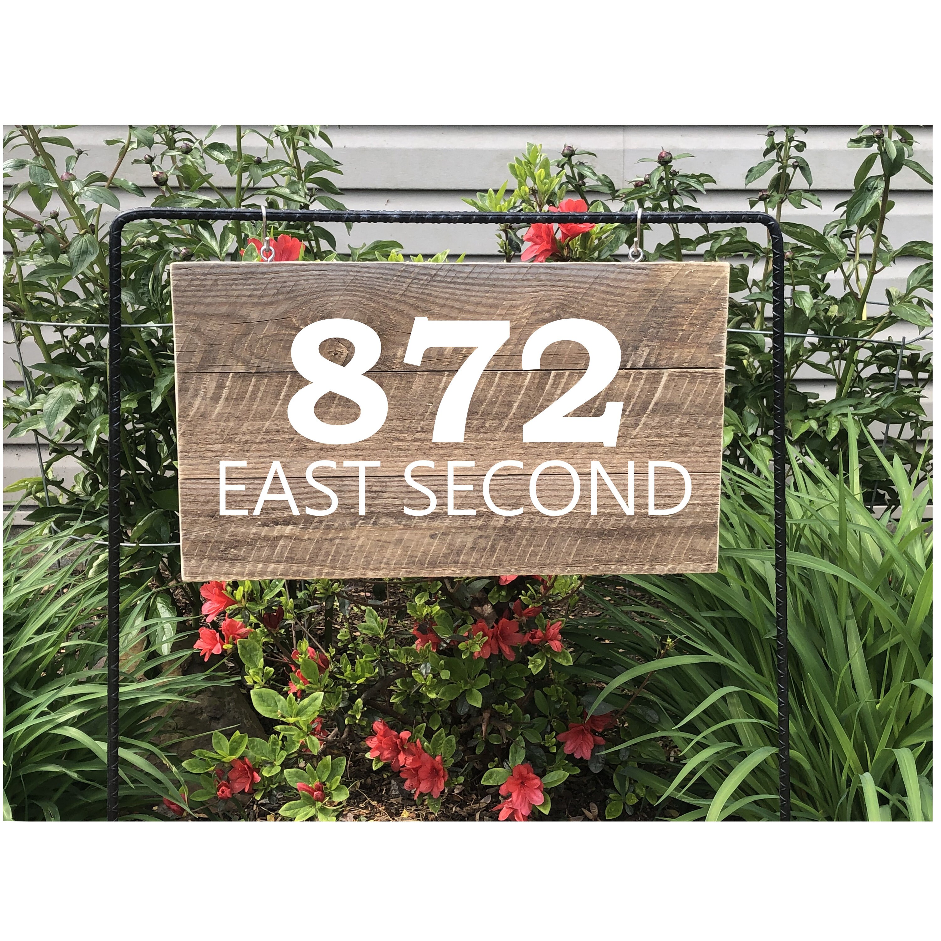 House Numbers Sign Street Address Yard Wood Sign Mailbox | Etsy