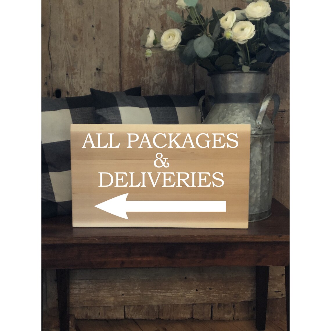 Delivery Sign Sign for Deliveries Sign for Package Drop Off | Etsy