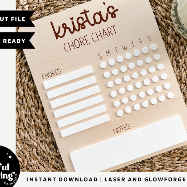 Chores Sign - Etsy