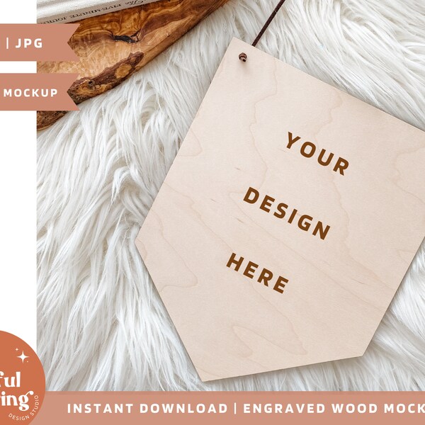 Laser Engrave Mockup - Etsy