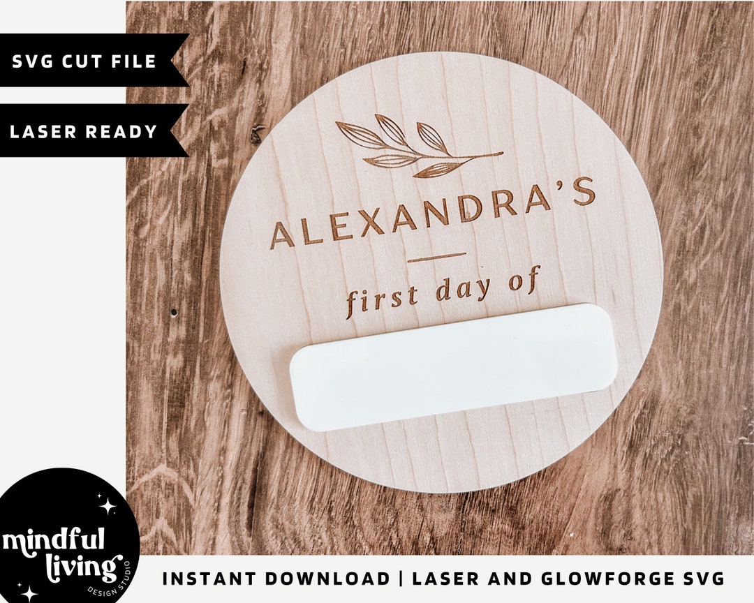 First Day of School Sign SVG First Day of School Cut File - Etsy