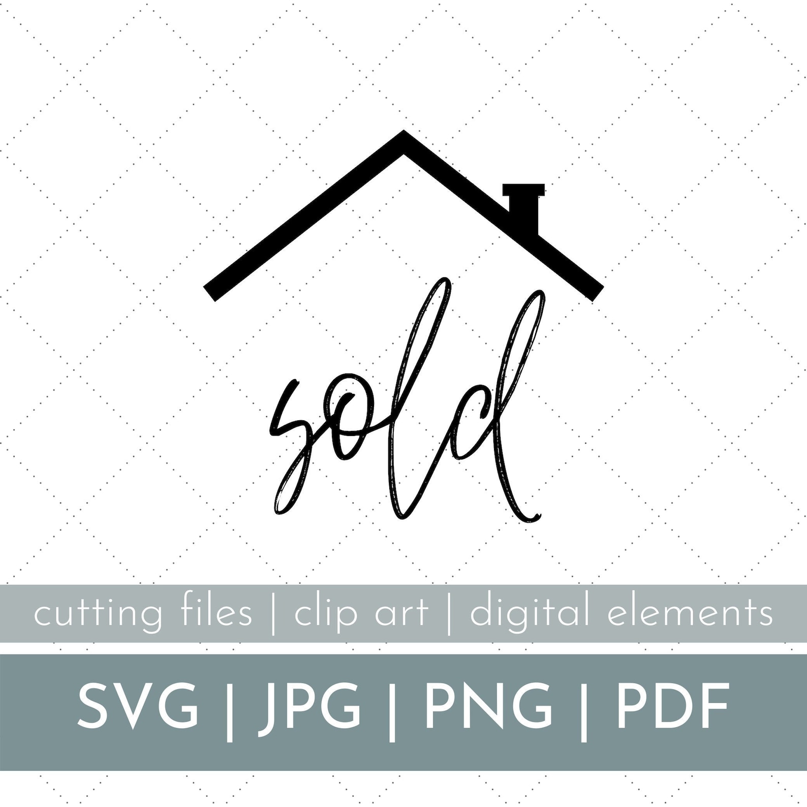 Sold Sign for Realtor SVG Sold Sign Svg Sold Sign Clip Art - Etsy