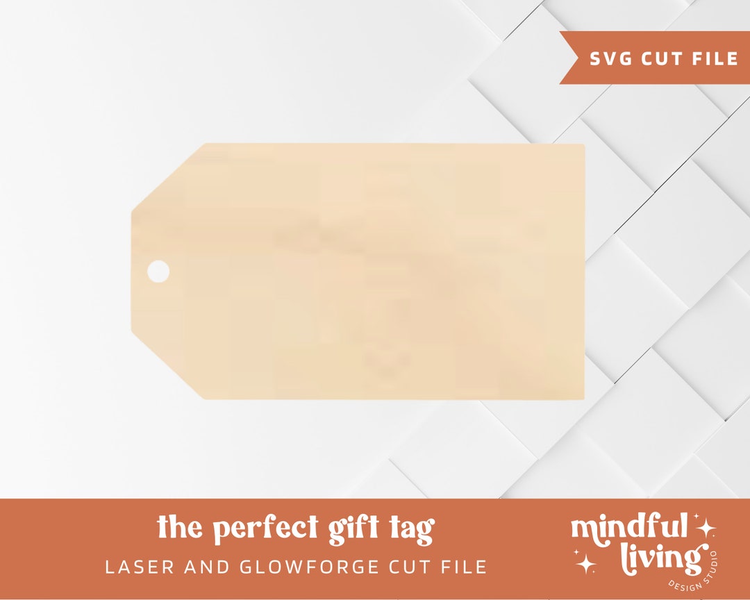Gift Tag SVG, Gift Tag Template, Tag Laser Svg, Stocking Tag Svg, Name ...