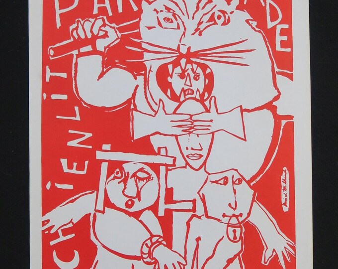 Poster May 68 - Parade Chienlit - Poster May 1968 - Etsy