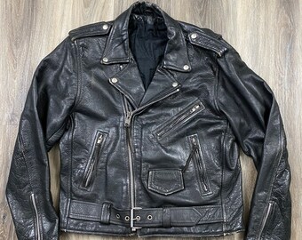 Vintage Motorcycle Jacket - Etsy