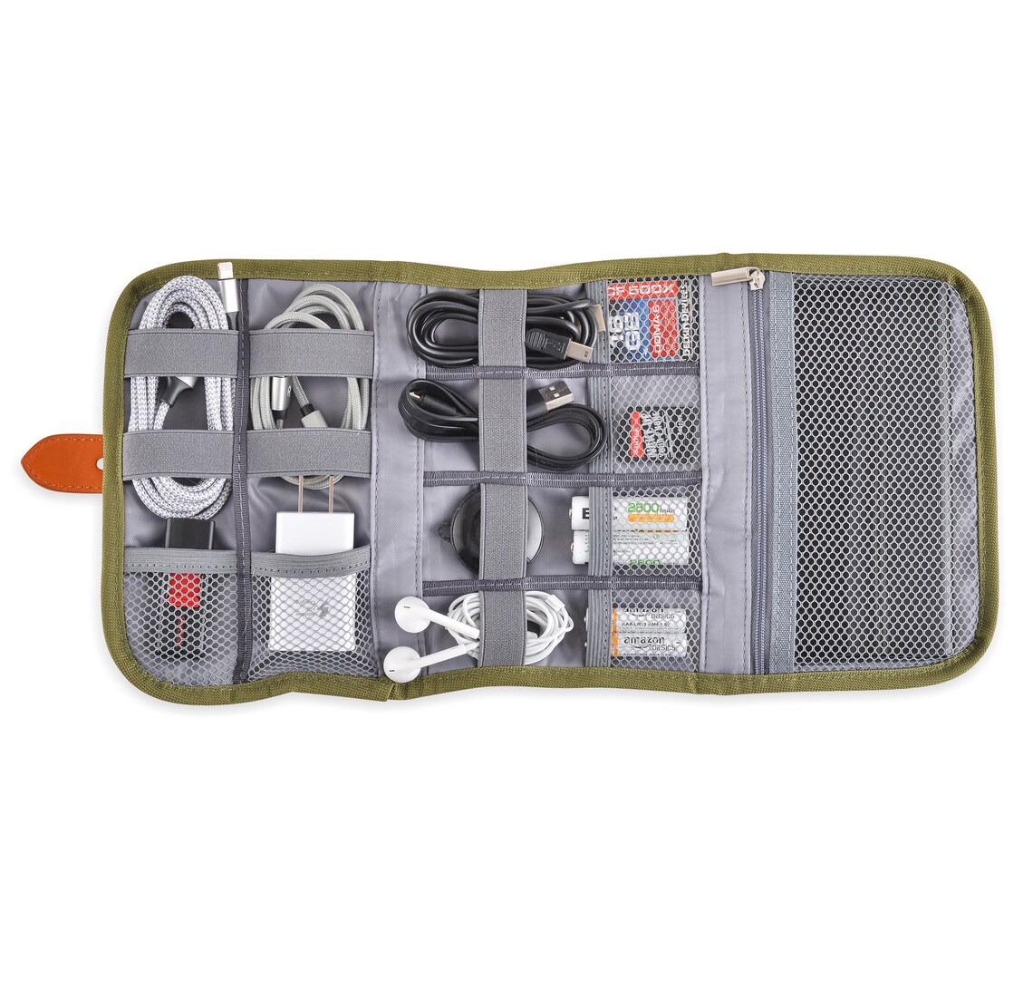 Olive Electronics Organizer Bag Portable Travel Accessories - Etsy