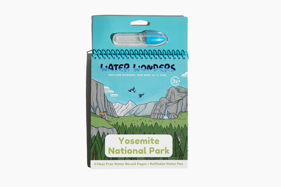 Yosemite National Park Kids Water Reveal Activity Book – Reusable ...