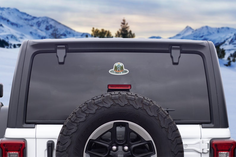 Park Ranger in Training National Park Vinyl Sticker Waterproof - Etsy