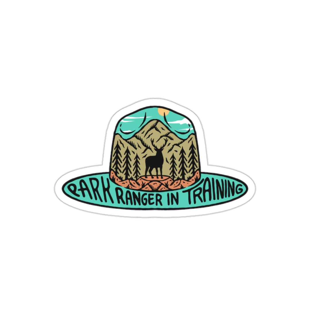 Park Ranger in Training National Park Vinyl Sticker Waterproof - Etsy