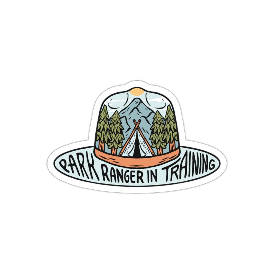 Park Ranger in Training National Park Vinyl Sticker Waterproof - Etsy
