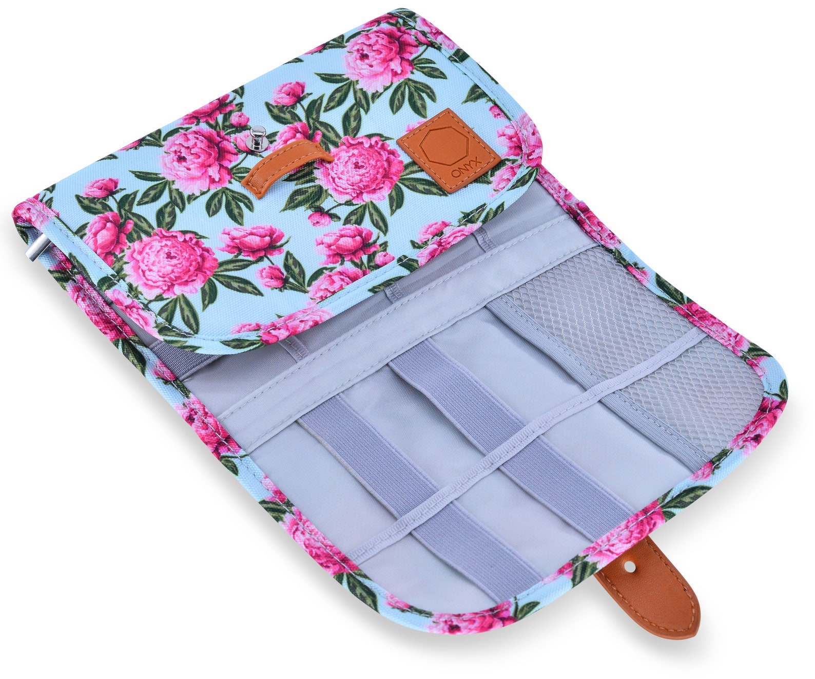 Floral Electronics Organizer Bag Portable Travel Accessories - Etsy