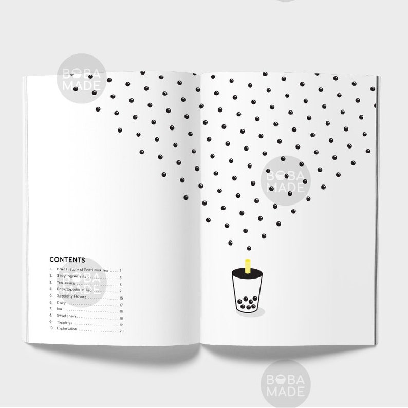 Bubble Tea Book | the Little Book of Boba Tea | Tea Book | Tapioca Milk ...