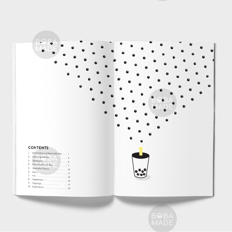 Bubble Tea Book | the Little Book of Boba Tea | Tea Book | Tapioca Milk ...