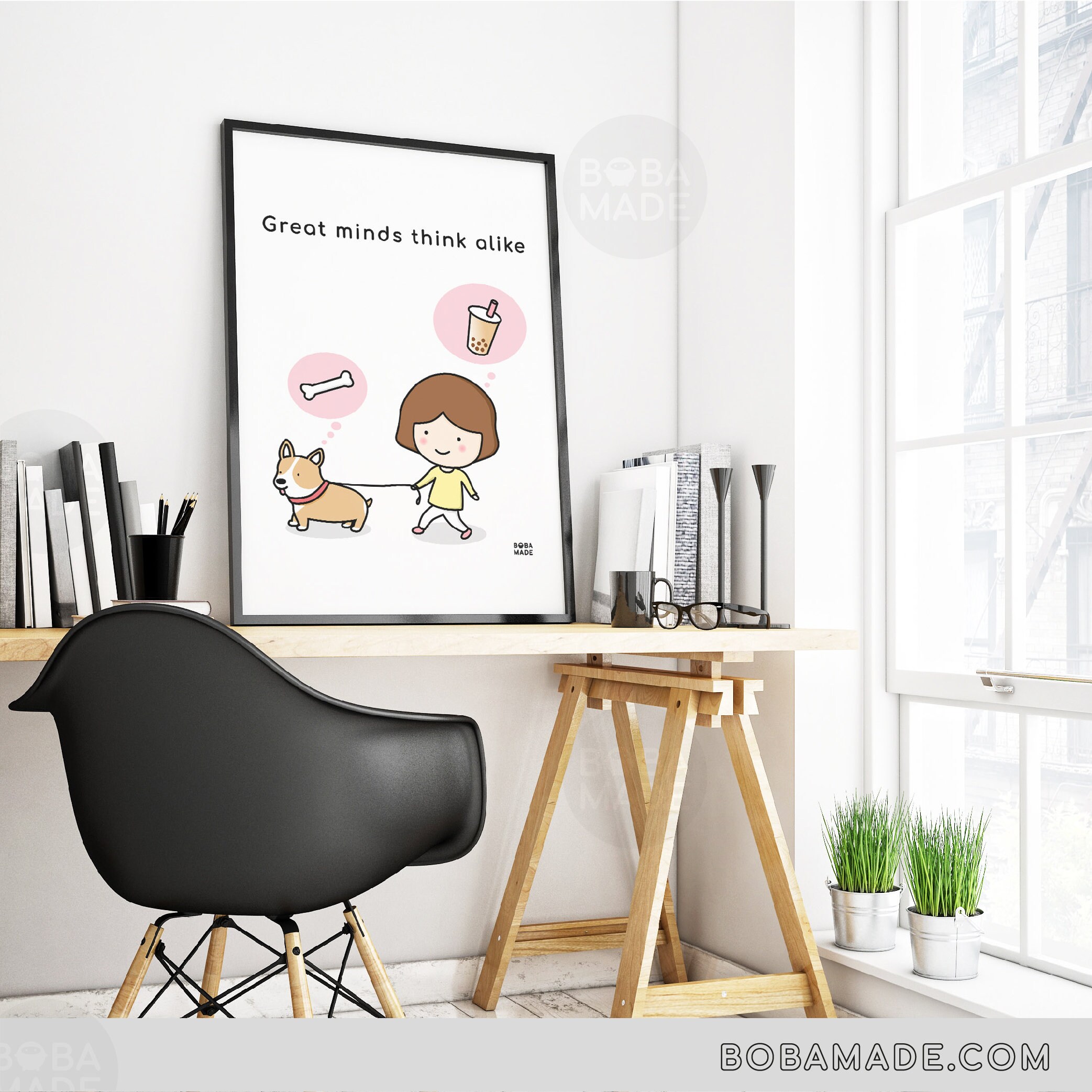 Funny Bubble Tea Art Bubble Tea Poster Boba Tea Print - Etsy Canada