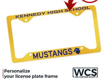 Funny license frame | Etsy