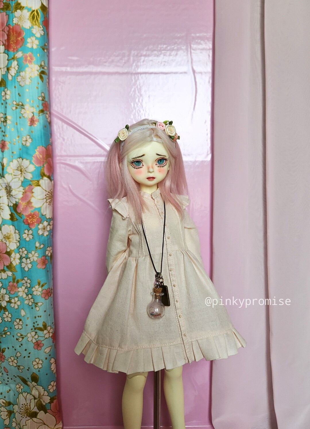 Beautiful Dress for Bjd Size 1/4 Msd Size in Cream White, Bjd Doll ...