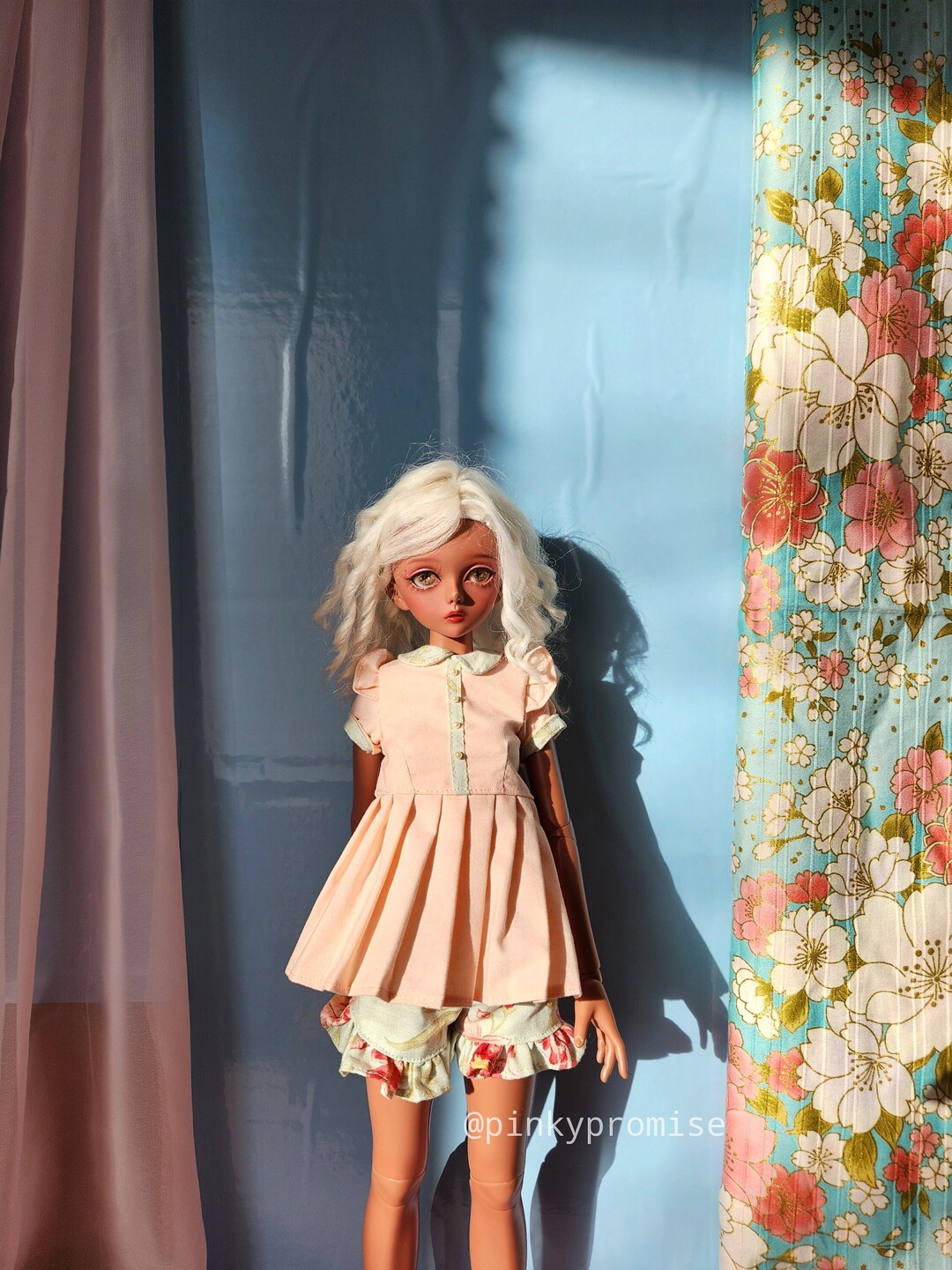 Super Cute Outfit for 1/4 Bjd Doll, Adorable Outfit for 1/4 Msd Bjd ...