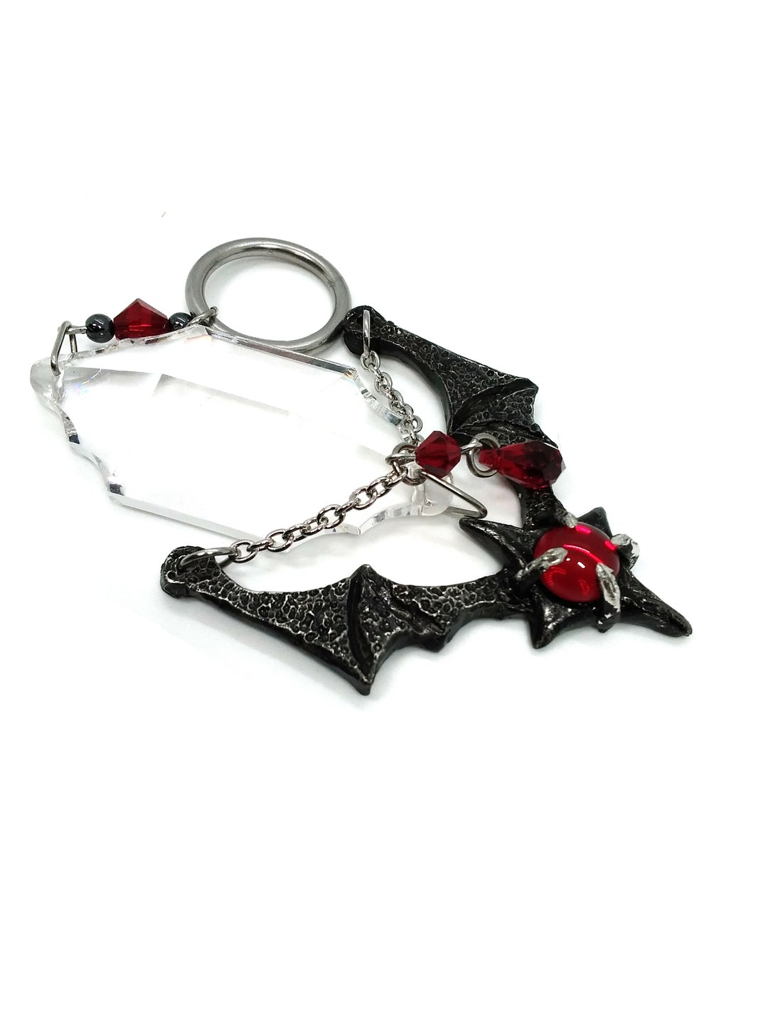 Gothic Light Catcher With Bat. Gothic Suncatcher / Mooncatcher for ...