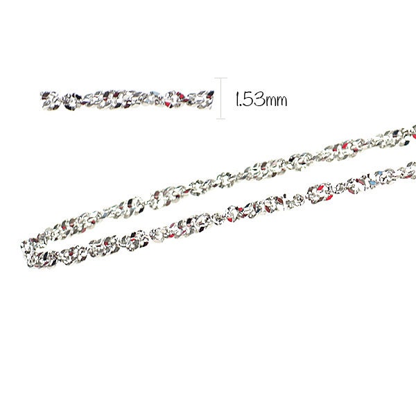 1 Meter / Choose the Color / 1.53mm / Brass Chain / 135TW - Etsy