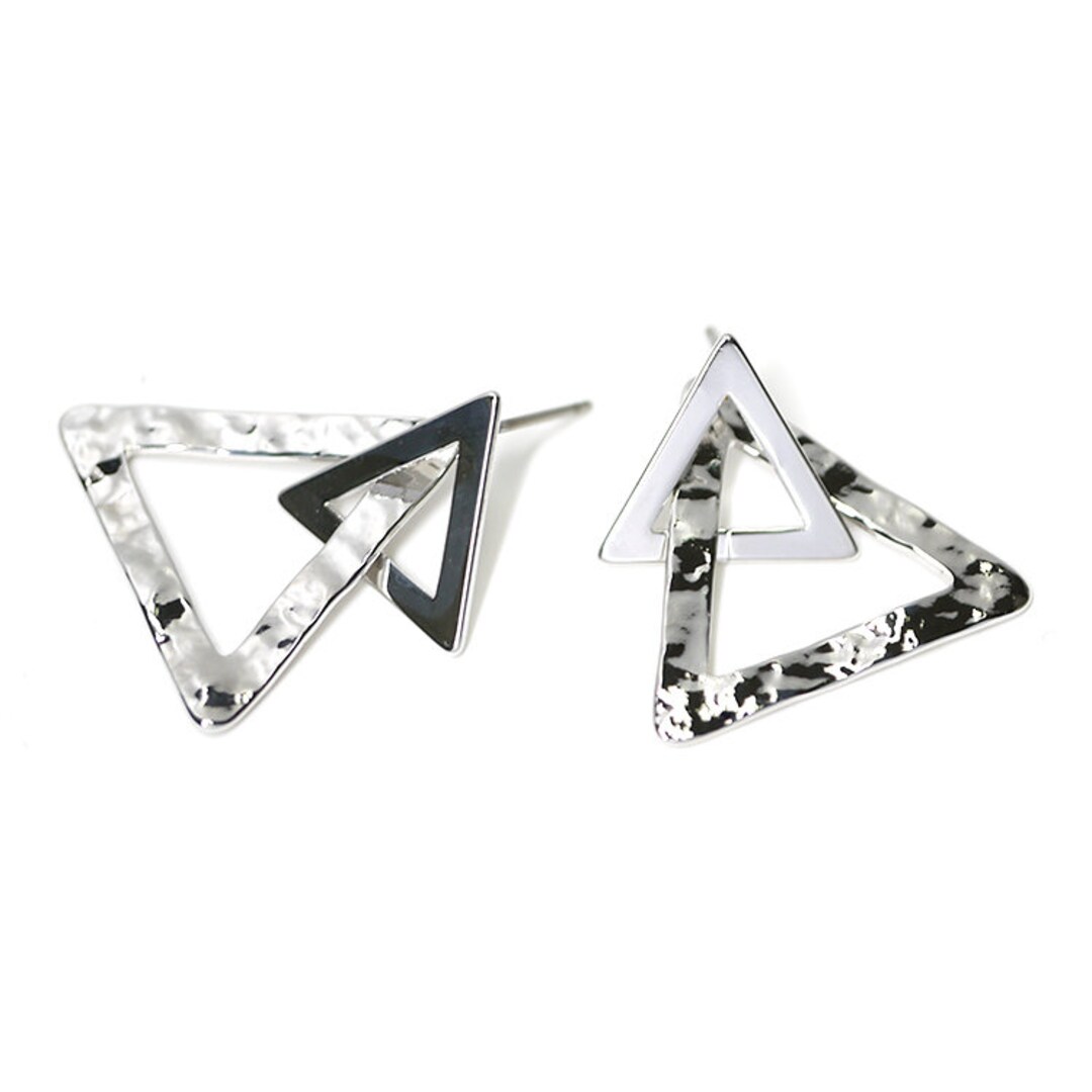Cute Double Triangle & Hammers Triangle Earring / Jewelry Making ...