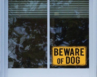 Beware of Dog Sign - Etsy