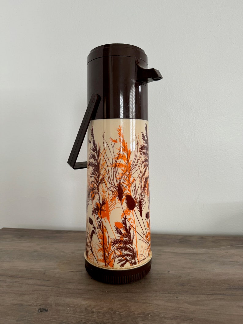 70s Aladdin's Autumn Wheat Pump-a-drink Dispenser - Etsy