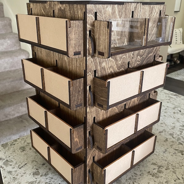 Rotating Sticker Display - Etsy