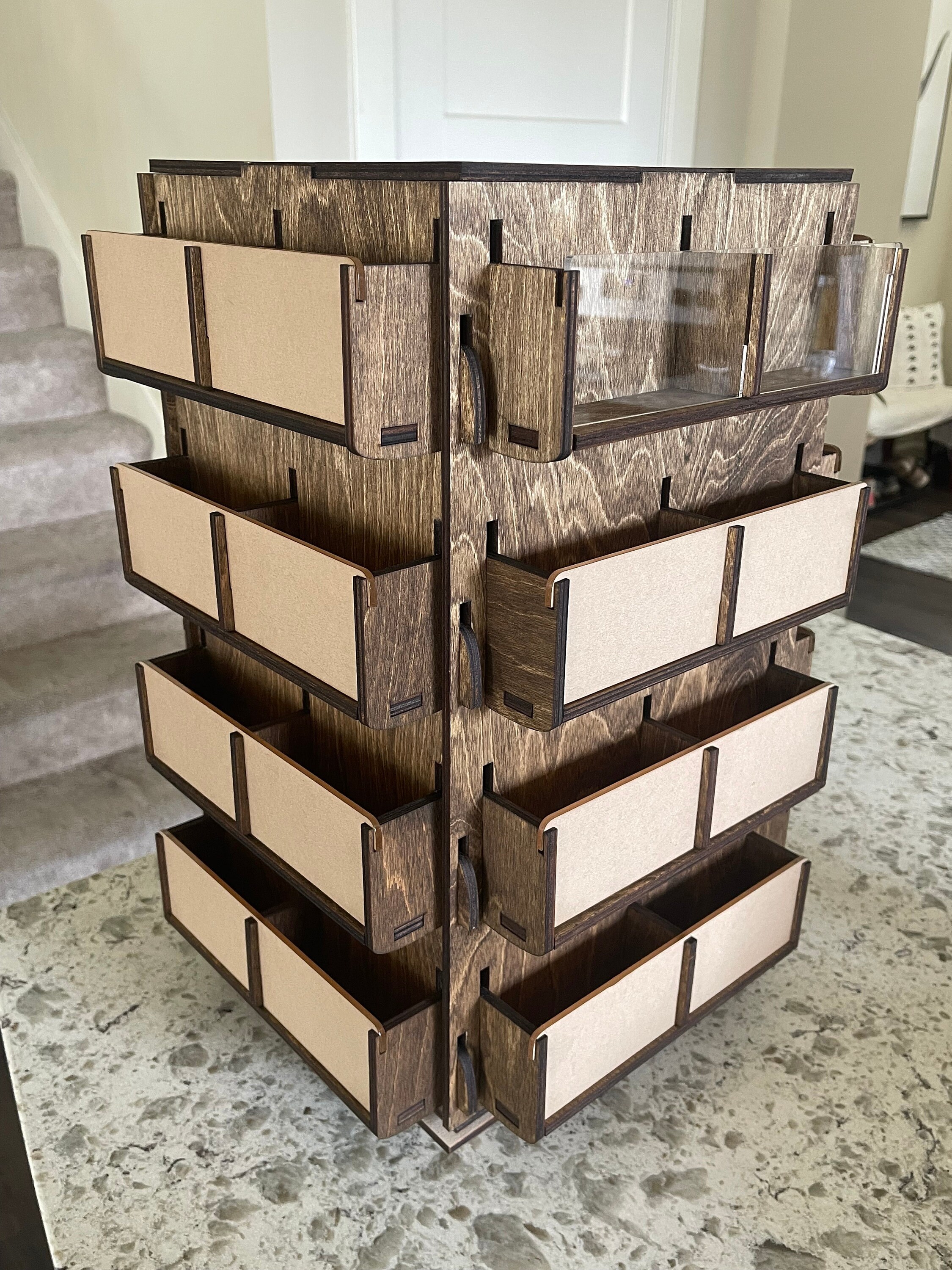 Sticker/craft Display Shelf W/middle Divider physical Item - Etsy