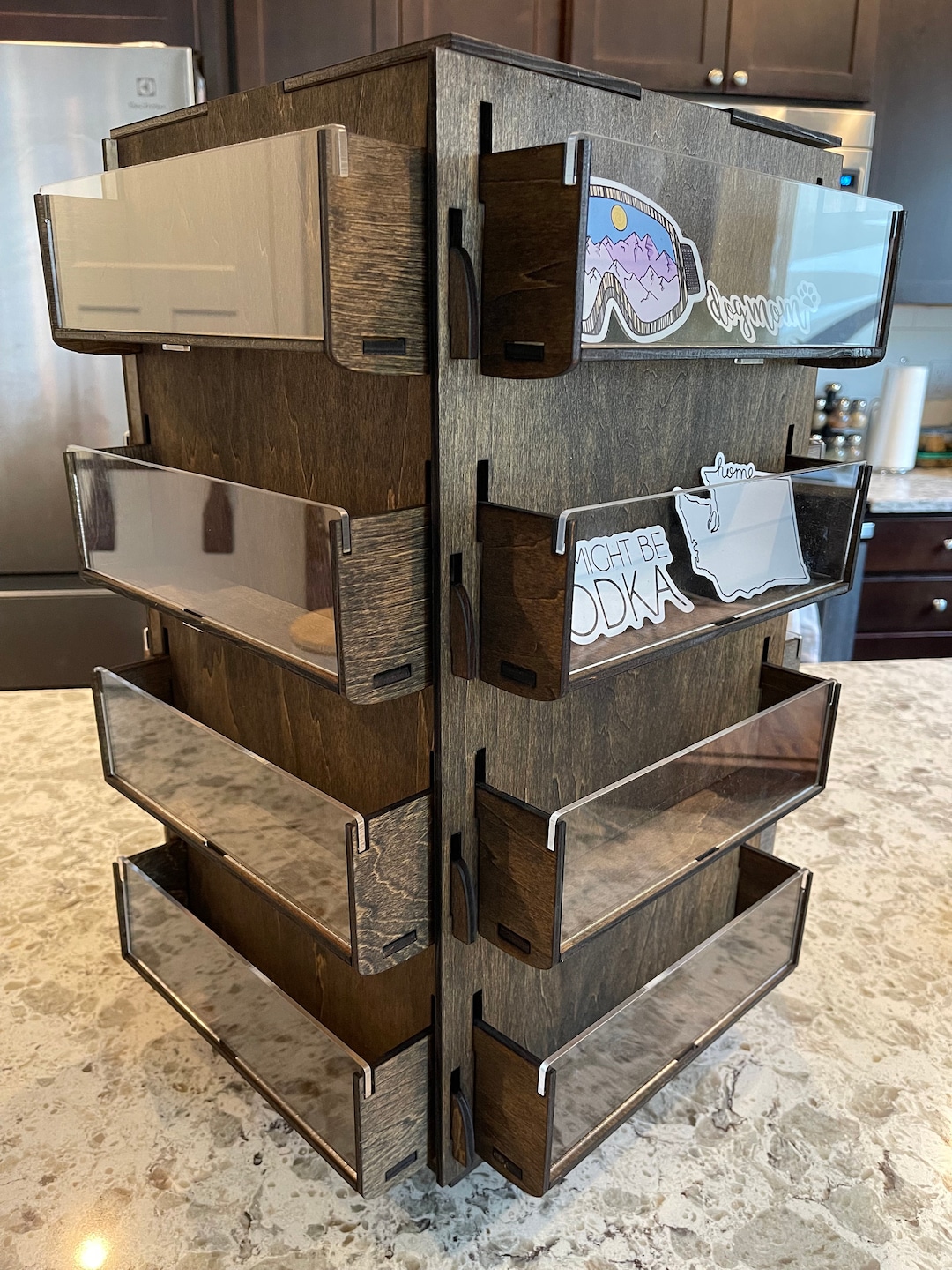 Sticker/craft Display Shelf (physical Item) - Etsy