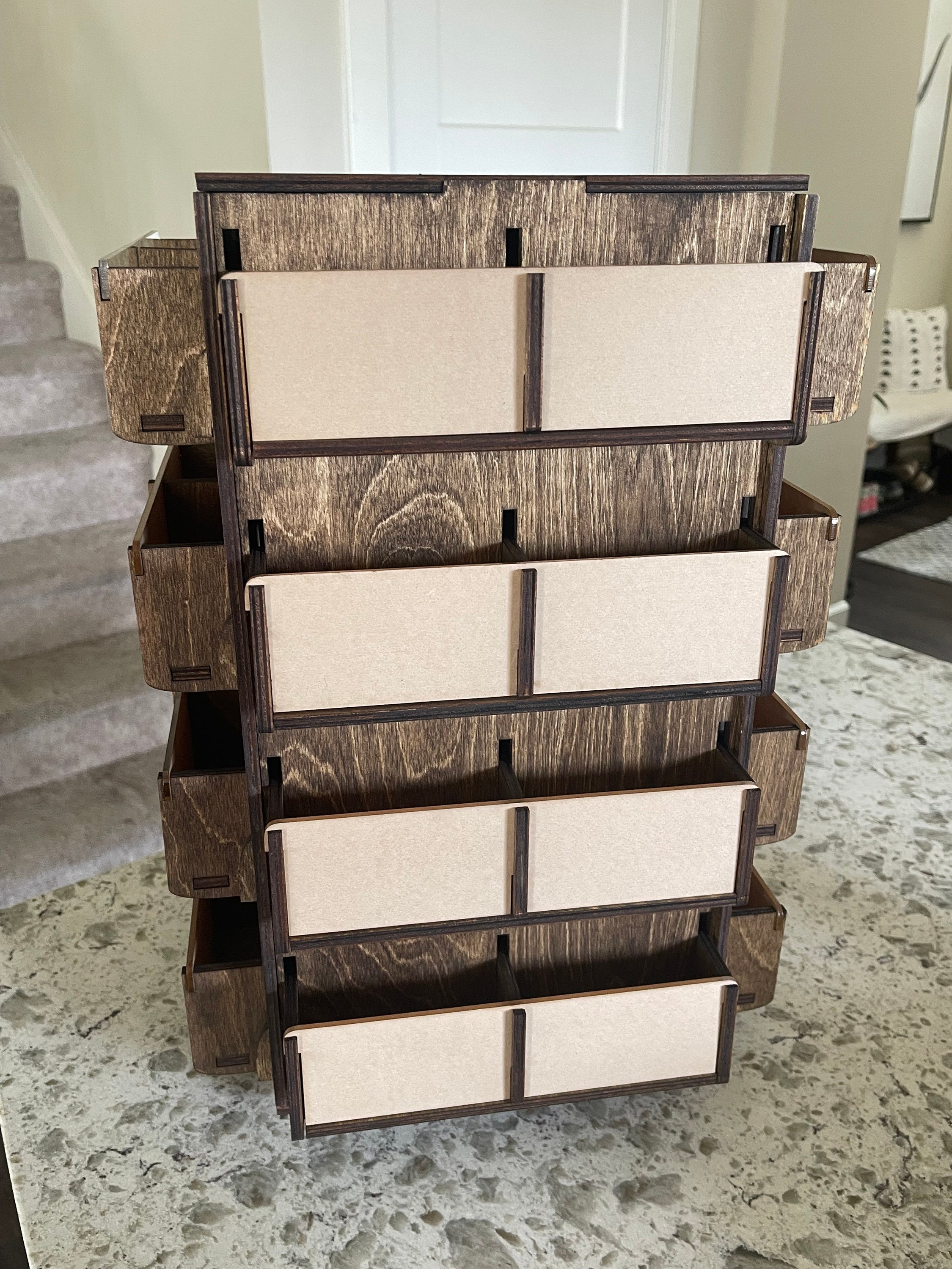 Sticker/craft Display Shelf W/middle Divider physical Item - Etsy