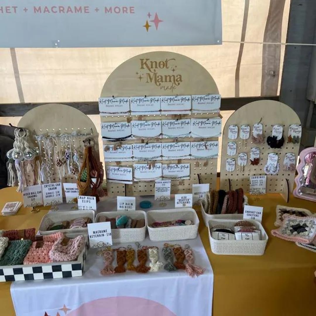 20"x25" Arched Table Top Pegboard Display - Etsy