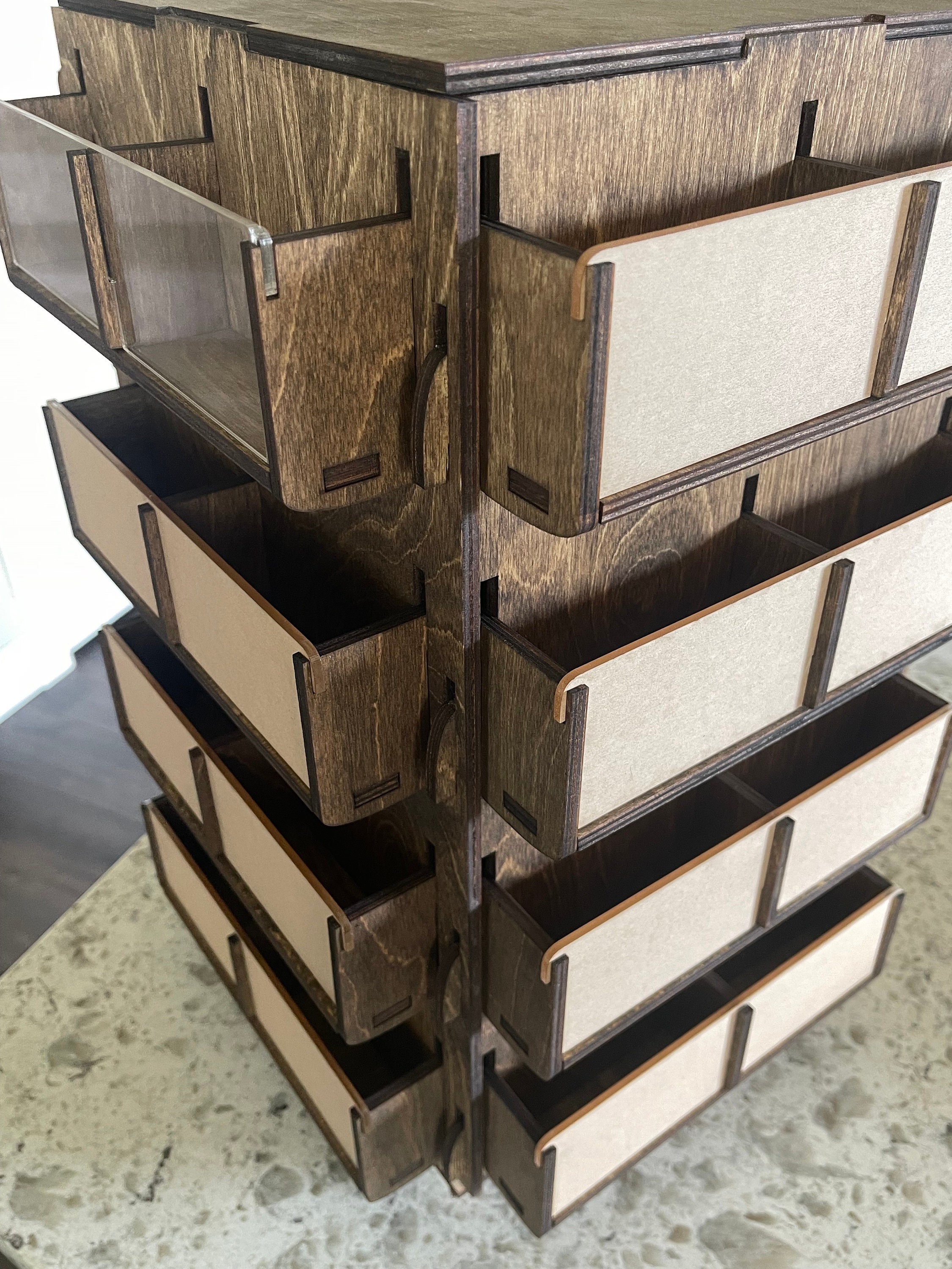 Sticker/craft Display Shelf W/middle Divider physical Item - Etsy