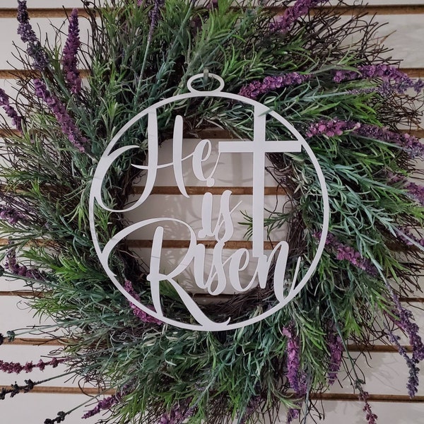 He is Risen Sign - Etsy
