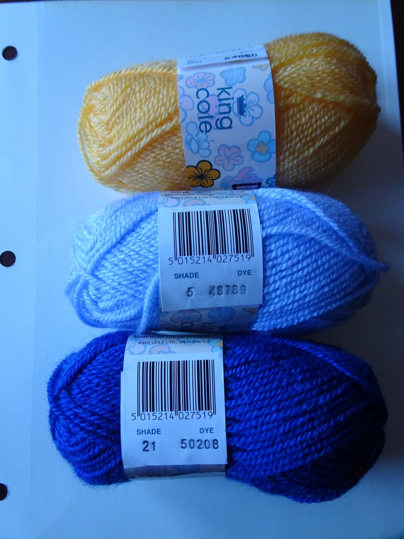 King Cole Dolly Mix DK Yarn 25g Balls Various Colours - Etsy UK