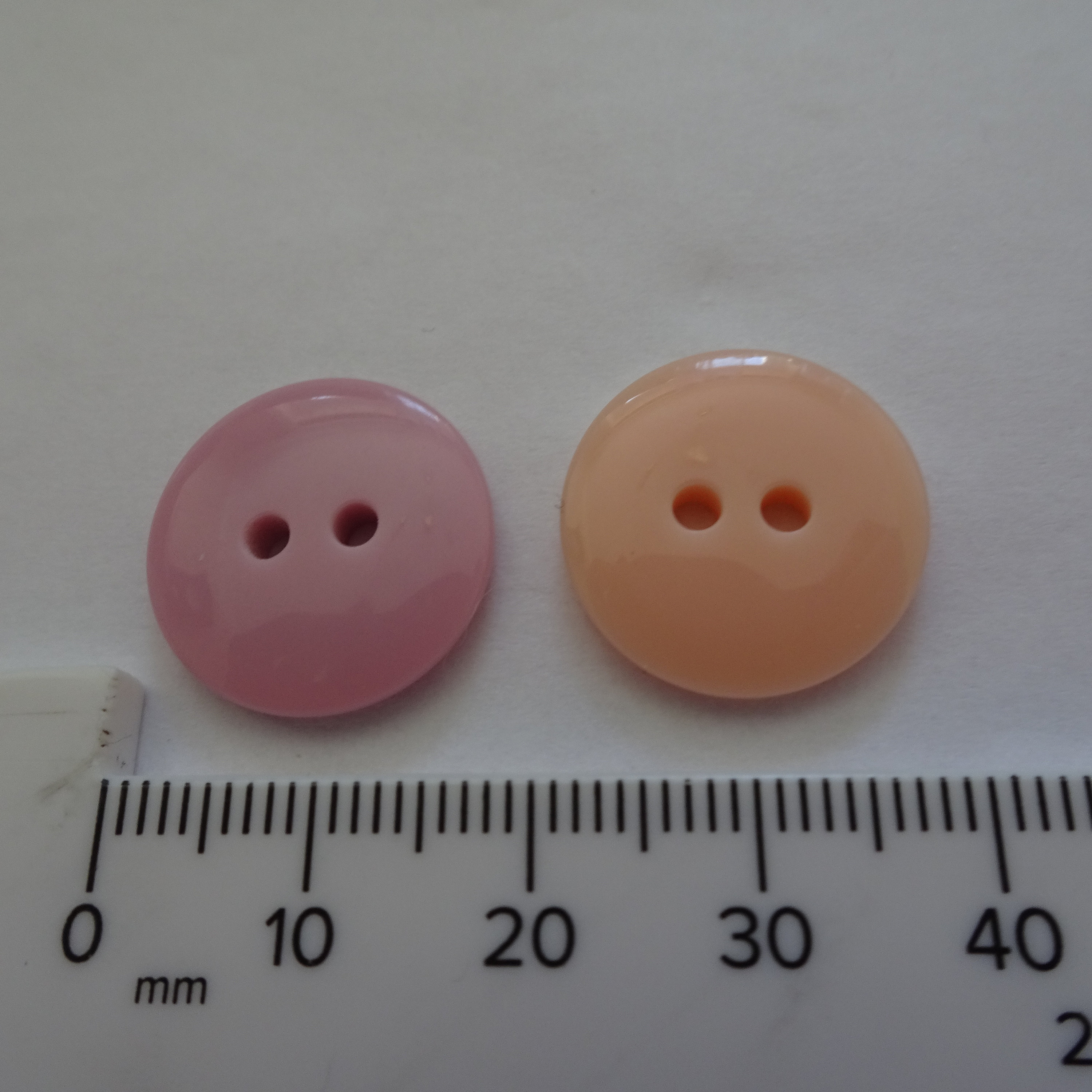 Polished Double Dome Buttons - 2 Sizes , Various Colours - Sold In ...
