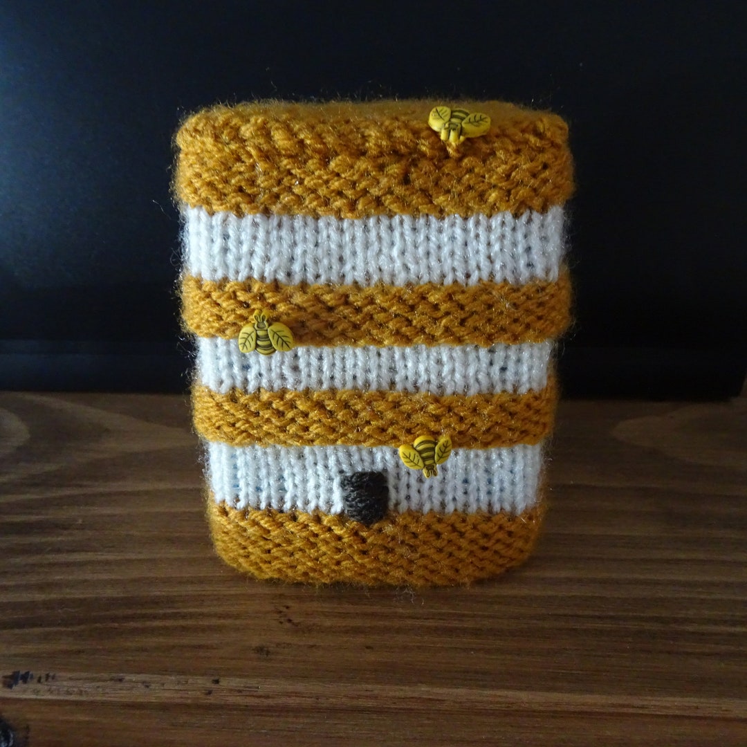 Hand Knitted Beehive Chocolate Orange Box Cover - Etsy