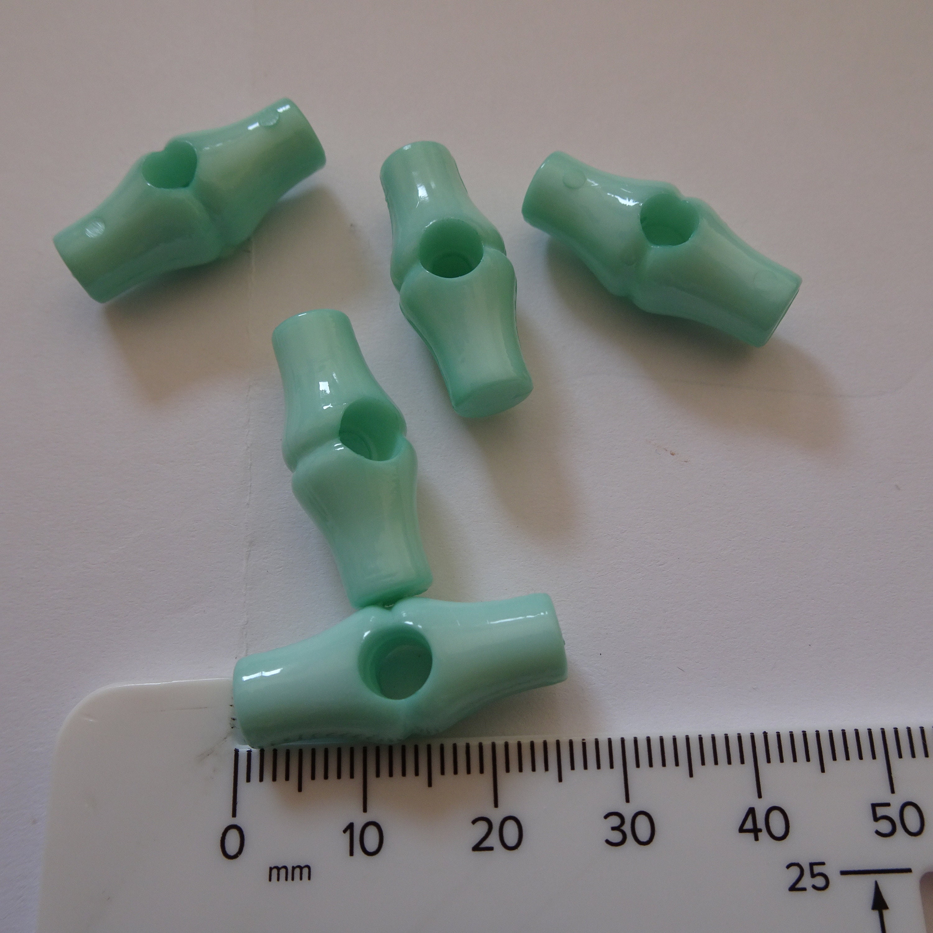 Waisted Toggles 25mm Available in White Cream Baby Pink - Etsy UK