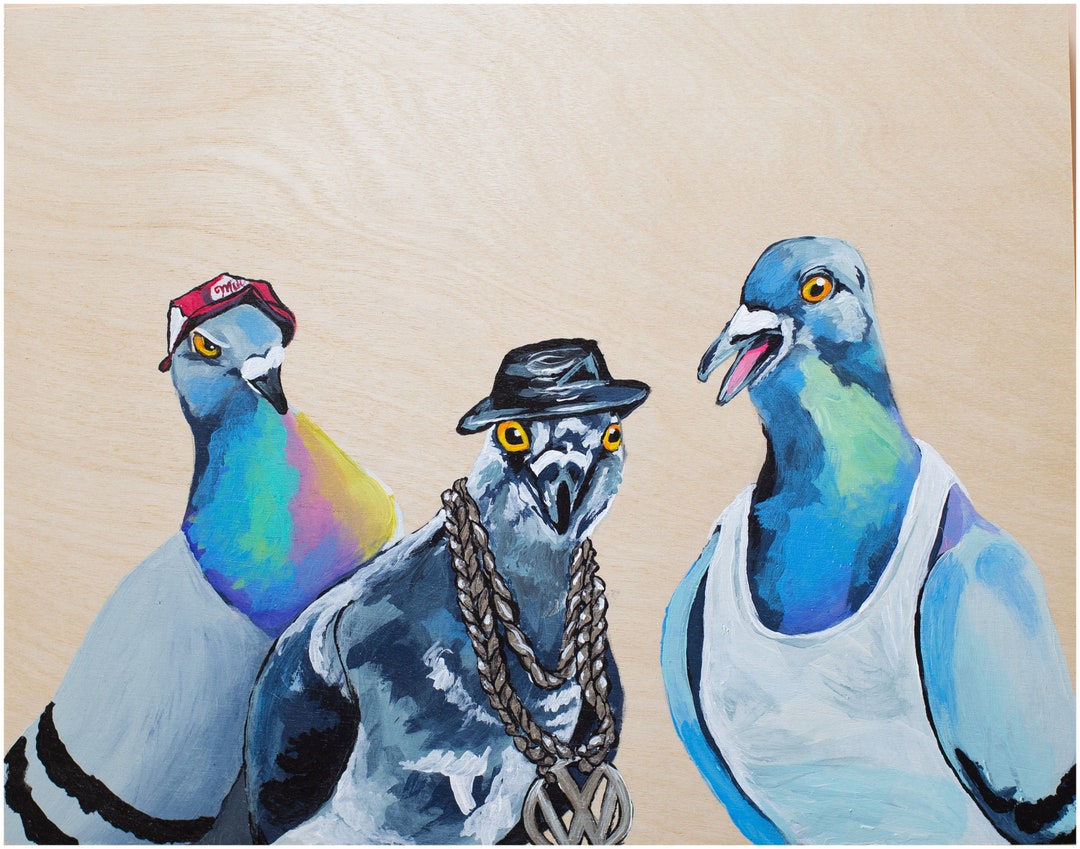Only Under Hip-hop Supervision, Alright? | Beastie Boys Bird Art | Bird ...