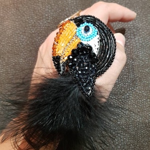 Beaded Toucan Bird - Etsy