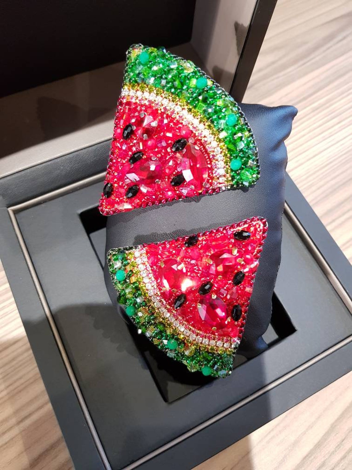 Trendy handmade fruit brooch | Etsy