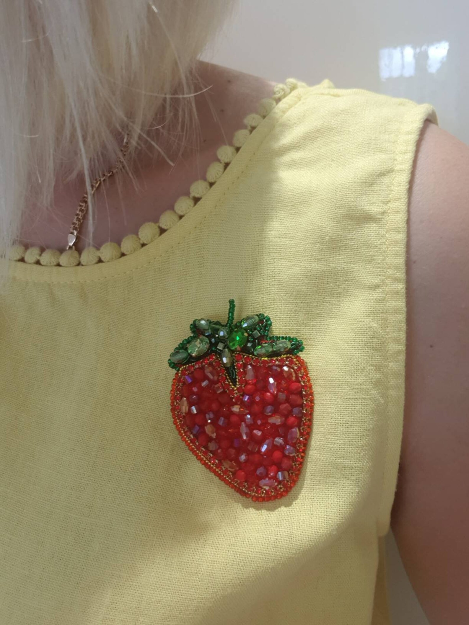 Trendy Handmade Fruit Brooch - Etsy
