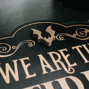 We Are the Weirdos Mister Wooden Wall Hanging Sign Gothic Witchy Decor ...