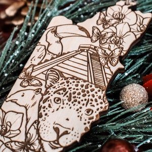 Belize Christmas Ornament Belize Art Belize Christmas Decoration ...