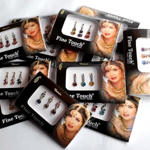 36 Full Pack Lot Assorted Multicolor Crystal Bindi Women - Etsy