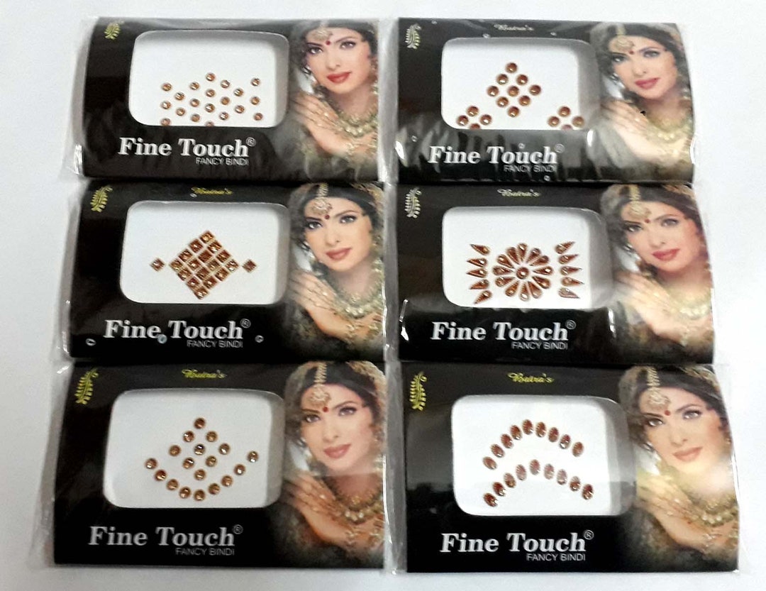 36 Full Pack Lot Assorted Multicolor Crystal Bindi Women - Etsy